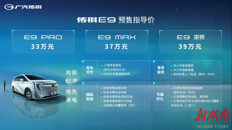 续航达1032KM，传祺E9全球首发并开启预售_腾讯新闻