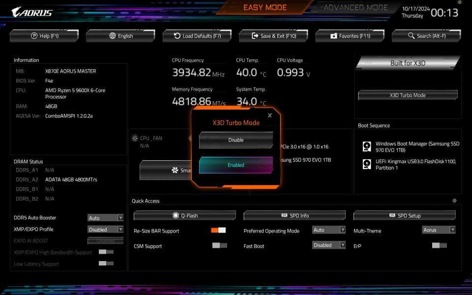 技嘉发布AORUS AI SNATCH软件，可一键开启X3D Turbo Mode功能_腾讯新闻