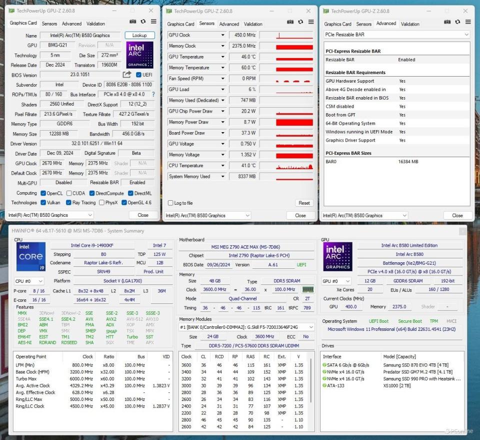 Intel Arc B580 Limited Edition首发评测：性能猛超4060，主流玩家新选！_腾讯新闻