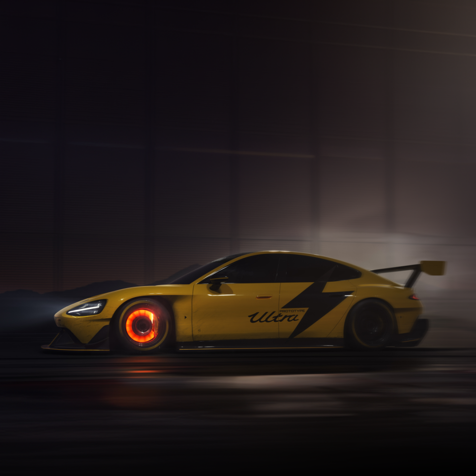 雷军：首批小米SU7Ultra原型车实拍壁纸解禁，点击下载_腾讯新闻