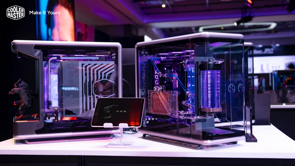MasterFrame 家族壮大，酷冷至尊展出多款机箱新品_腾讯新闻