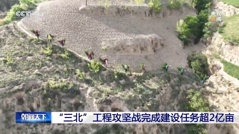 视频丨“三北”工程攻坚战完成建设任务超2亿亩_腾讯新闻
