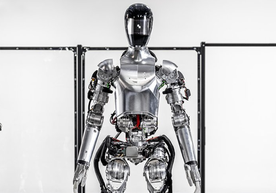 对标特斯拉擎天柱的通用人形机器人Figure-01迈出第一步，走入人类世界 |CyberDaily_腾讯新闻