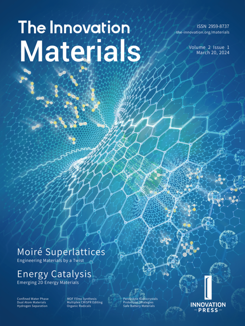 The Innovation Materials | 结晶域工程策略制备超强韧PVA水凝胶_腾讯新闻