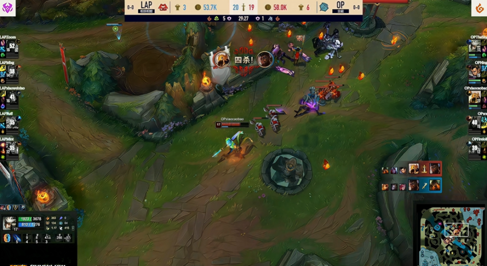 传奇杯Theshy首秀Ning皮肤卡蜜尔！MLXG绝食流Gank_腾讯新闻