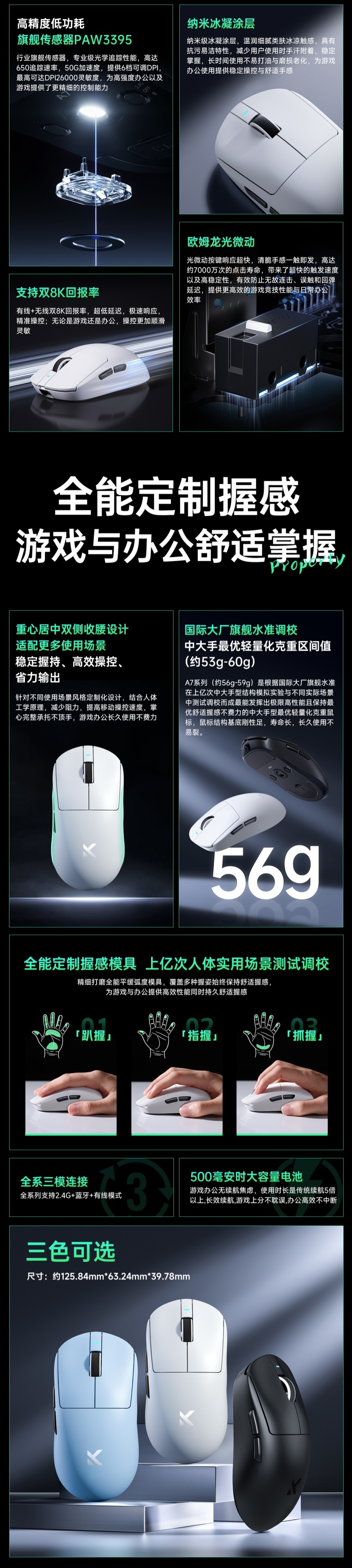迈从 A7 Ultra 电竞鼠标开售，首发 309 元_腾讯新闻