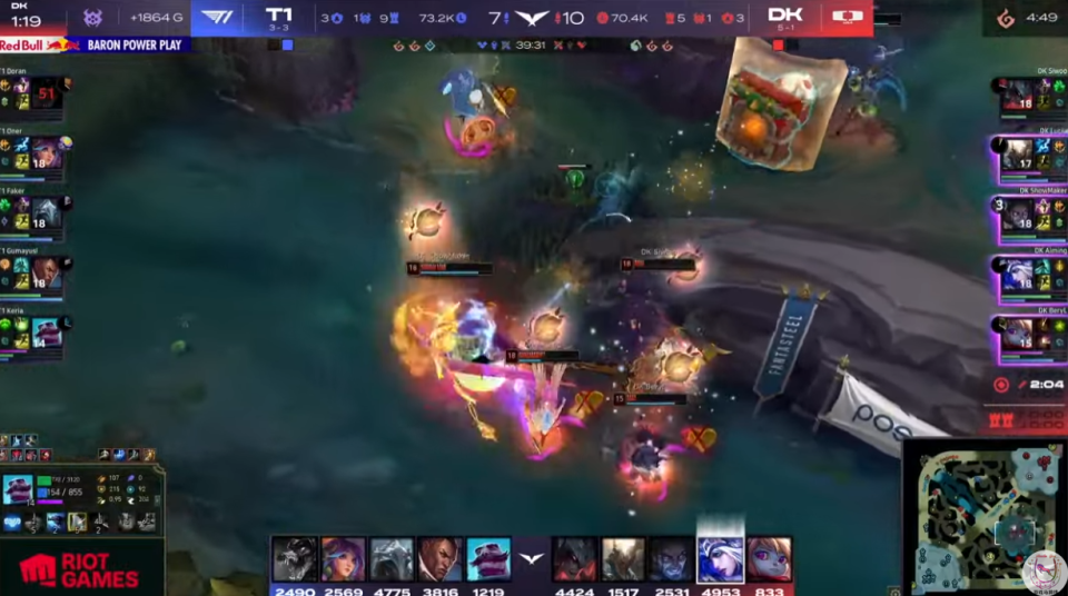 大战3局！Oner莉莉娅睡4个T1击败DK！小吕布首发稳了？_腾讯新闻