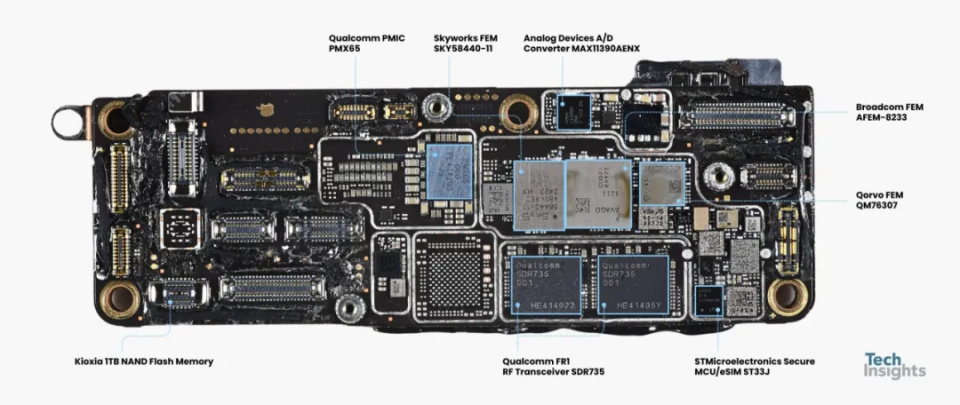 苹果iPhone 16拆解，全系采用高通X71基带_腾讯新闻