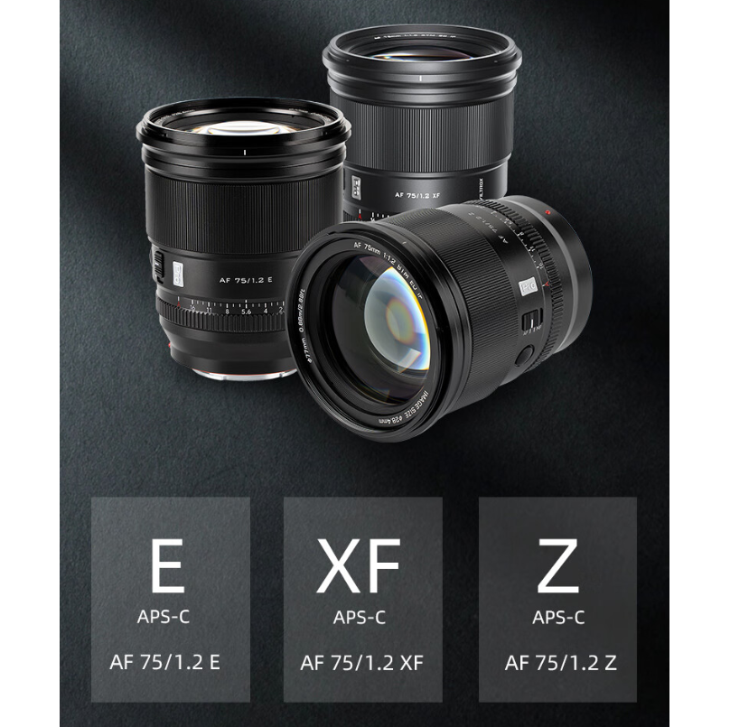 在发布富士X卡口后，E口和Z口版唯卓仕75mm F1.2 Pro镜头也来了_腾讯新闻