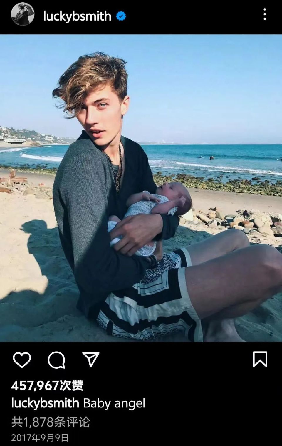 还记得最帅男模Lucky吗？才26岁就长残了？_腾讯新闻