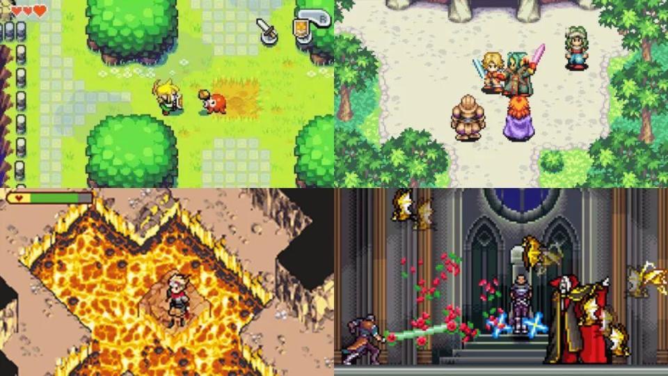 艺术就是像素！10款GBA动作RPG神作，每一款都是经典！_腾讯新闻