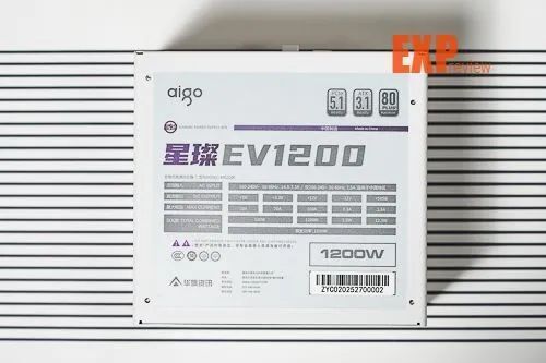 爱国者星璨EV1200电源开箱图赏：将全民白金的路线贯彻到底_腾讯新闻