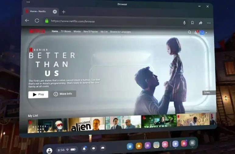 Quest 3用户分享 Netflix + Quest 3 组合观影体验_腾讯新闻