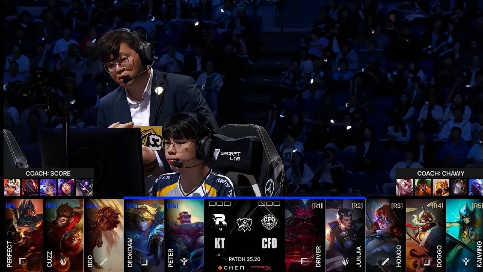 Peter布隆节奏不断，KT首局拿到1w经济优势摧毁CFO暂时领先_腾讯新闻