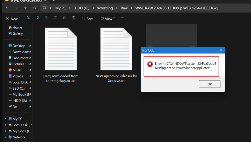 尝鲜Windows 11 24H2需谨慎！会弹出“缺少Pcasvc.dll”报错窗口_腾讯新闻