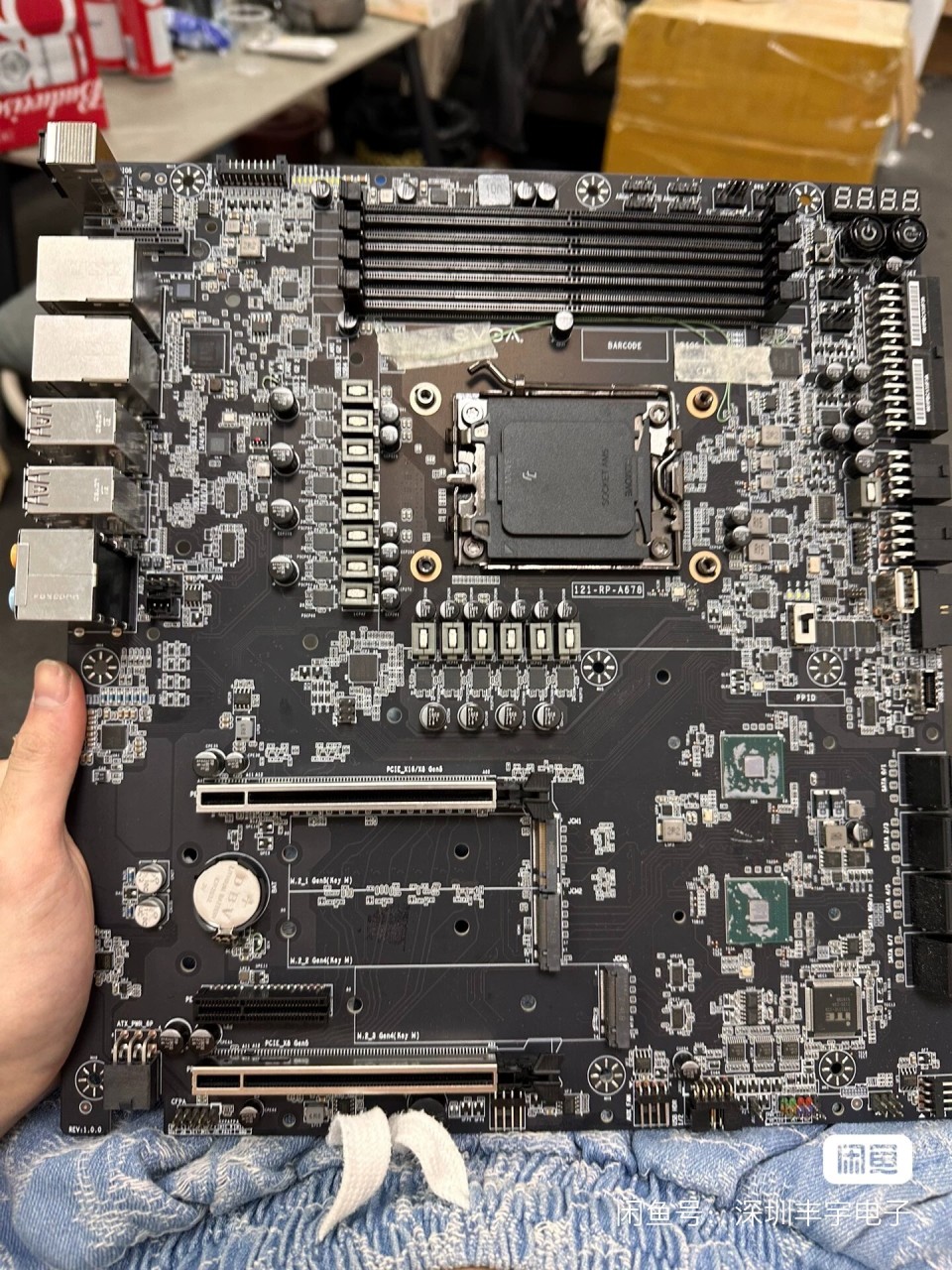落日余晖，EVGA X670E CLSSSIFIED 主板工程样品现身闲鱼平台_腾讯新闻