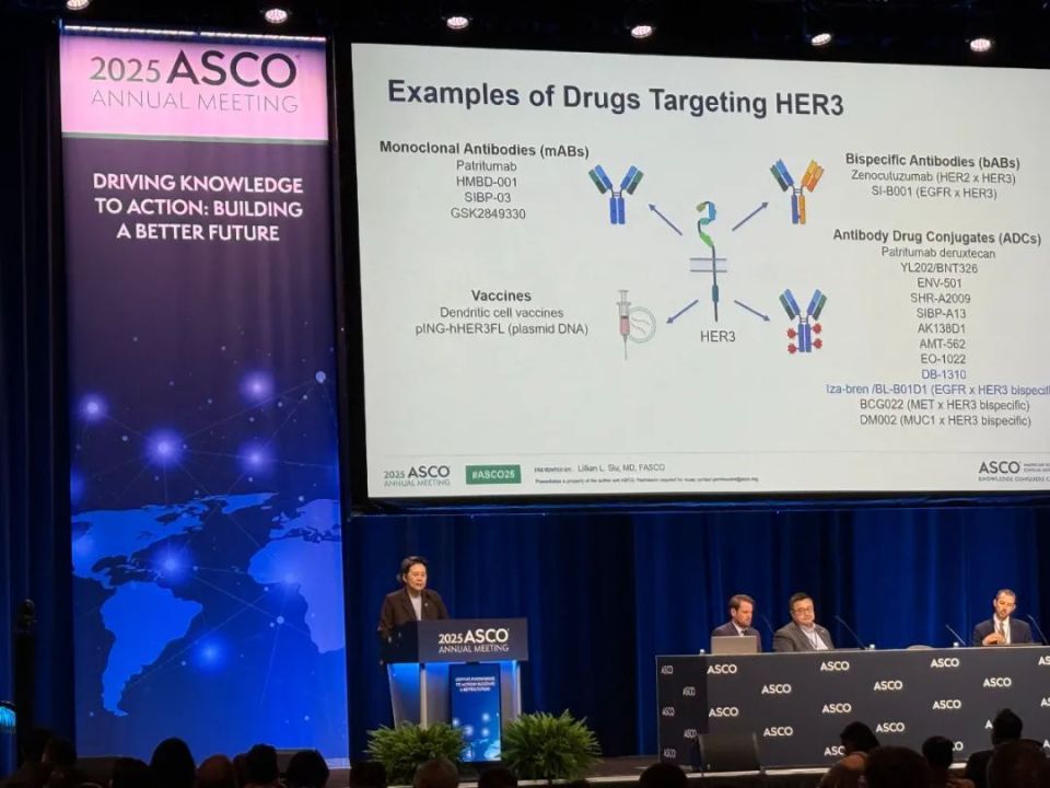 国产首创 EGFR x HER3 双抗 ADC iza-bren（BL-B01D1）肺癌数据再次闪耀 ASCO_腾讯新闻