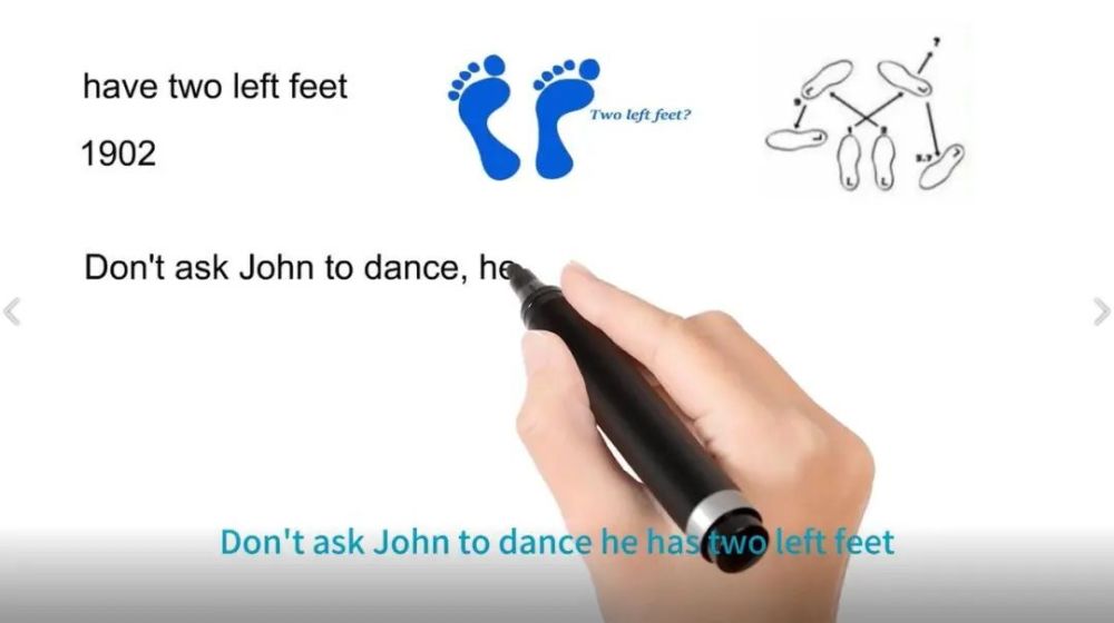 Jason：英语思维解密，为什么have two left feet表示笨拙，轻松学英语_腾讯新闻