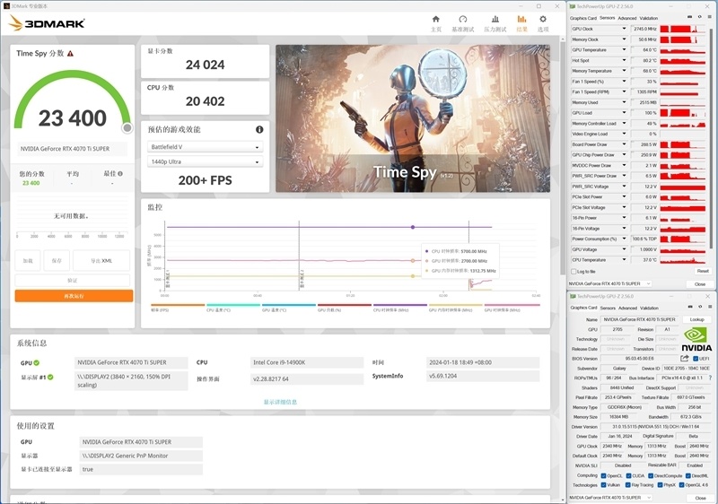 全方位战胜RTX 3090 Ti！NVIDIA RTX 4070 Ti SUPER首发评测_腾讯新闻