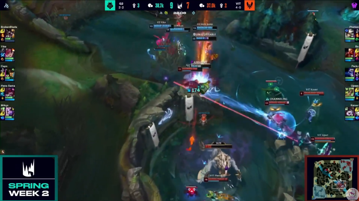 VIT打野Bo异常发挥输给G2！有前科让人产生信任危机