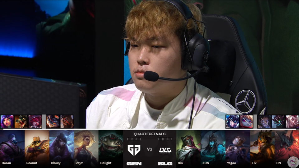 Bo5韩国队杀手？BLG两局吊打GenG拿到3个赛点！_腾讯新闻