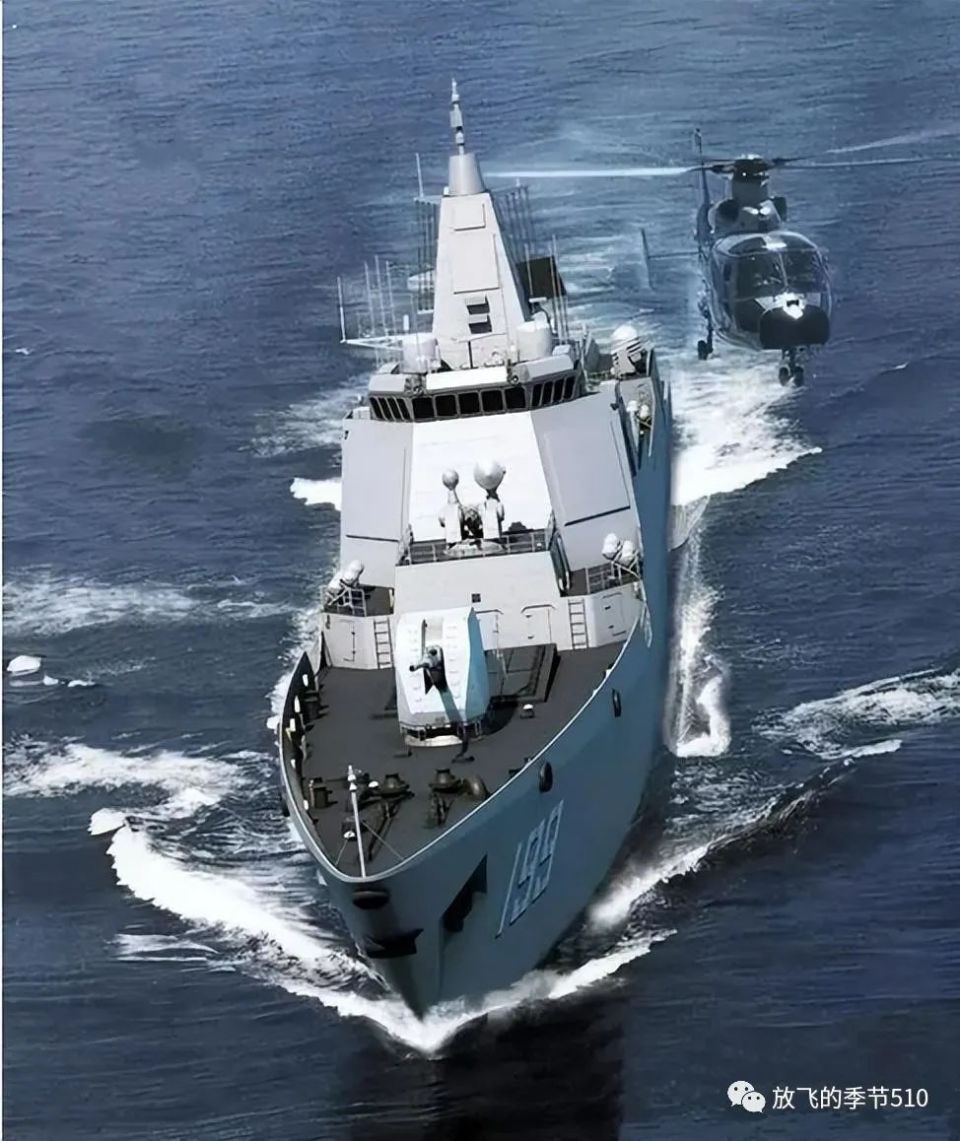 052E型驱逐舰：垂发80单元，体量9000吨，将成052系列终极版本_腾讯新闻