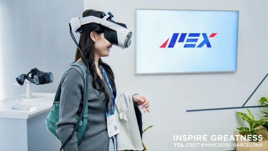 TCL华星全新显示技术亮相MWC2025，将打造臻图视界_腾讯新闻