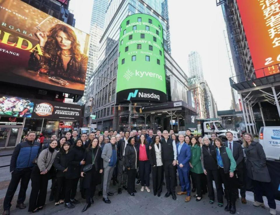 细胞治疗公司Kyverna纳斯达克上市：上涨36% 市值12亿美元_腾讯新闻