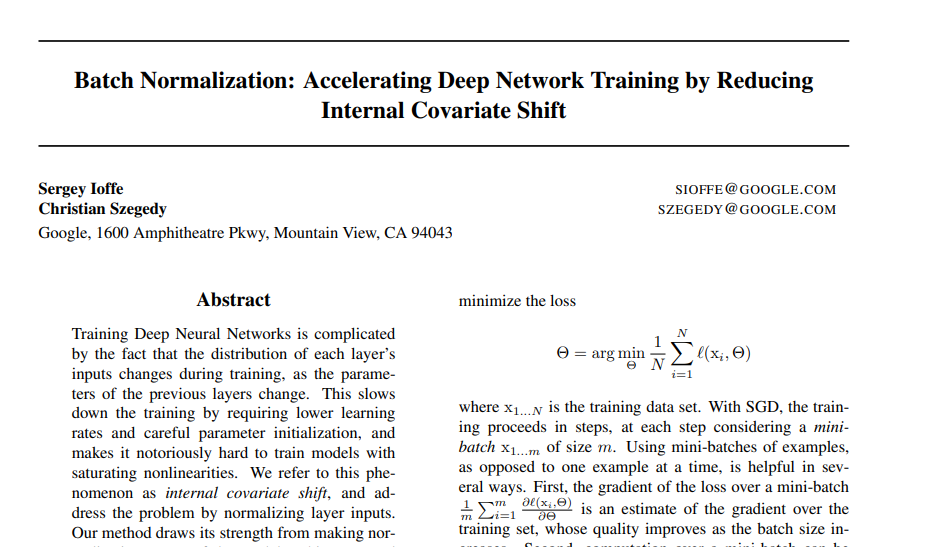 十年六万引！BatchNorm 封神，ICML 授予时间检验奖_腾讯新闻