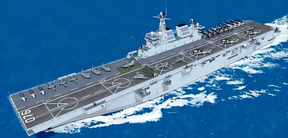 076“航母”即将下水，最先进电磁弹射实锤！会用哪个省份命名？_腾讯新闻