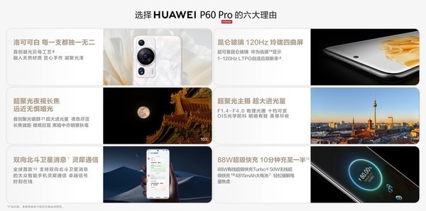 4488元起！华为P60系列正式开售 这价格直接买爆P60_腾讯新闻