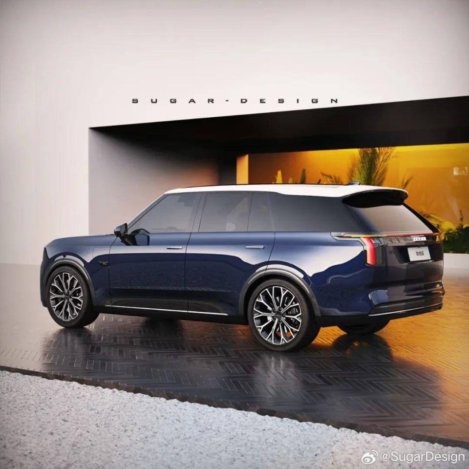 杭州“库里南”真的来了！极氪大型旗舰SUV EX1E谍照曝光，配天地门_腾讯新闻