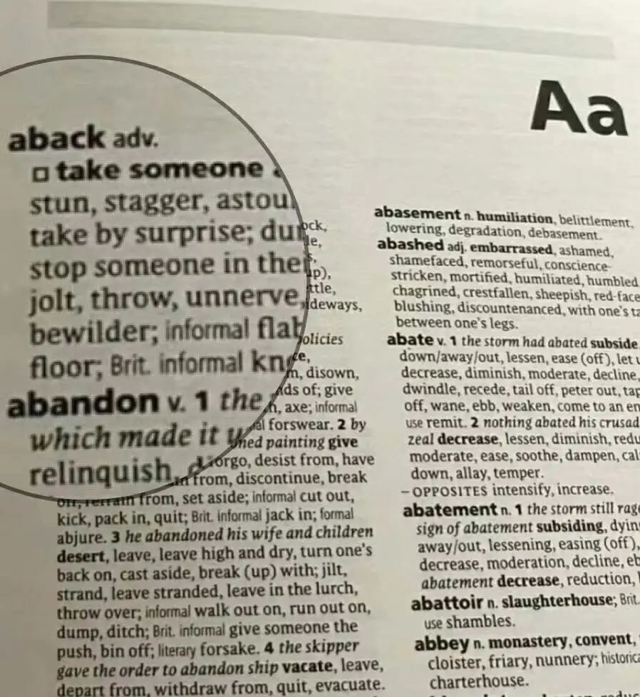 abandon不是词典第一个词了？新“老大”是谁_腾讯新闻