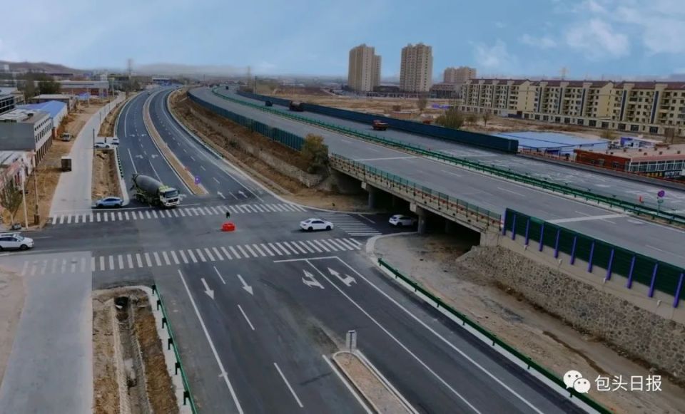 国道110线包头北绕城段公路主体通车_腾讯新闻