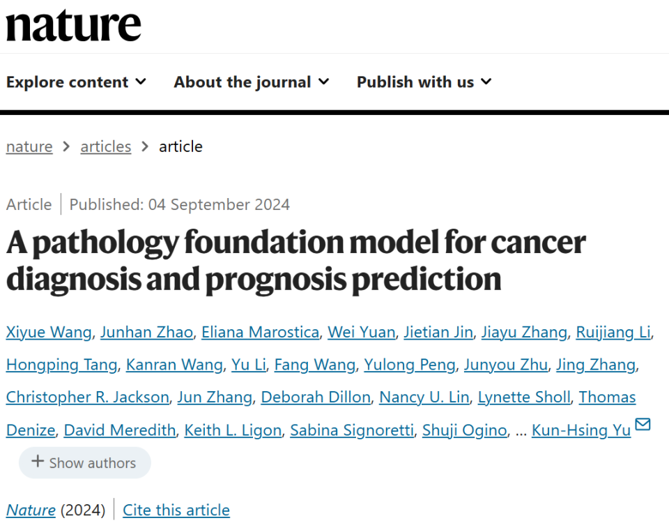 精准“算病”！AI检测癌症，准确率高达94%，研究登上Nature_腾讯新闻