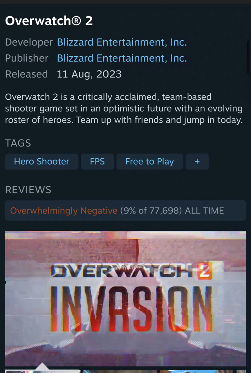 世纪华通获传奇IP大陆独占 /《闪耀！优俊少女》定档 / OW2登顶Steam差评榜 / 《博德之门3》评分超王国之泪_腾讯新闻