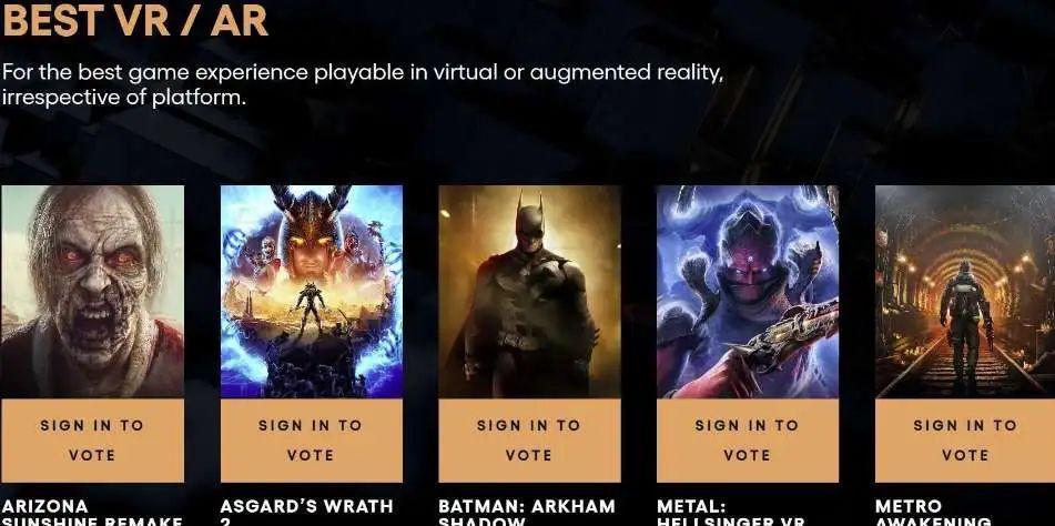 《Batman: Arkham Shadow》荣获TGA 2024最佳AR/VR游戏_腾讯新闻