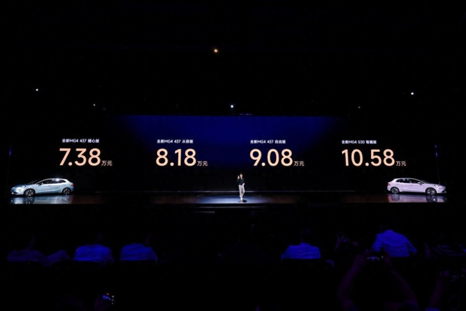 7.38万起，续航530km+CTB电池车身一体化，全新MG4预售价公布_腾讯新闻