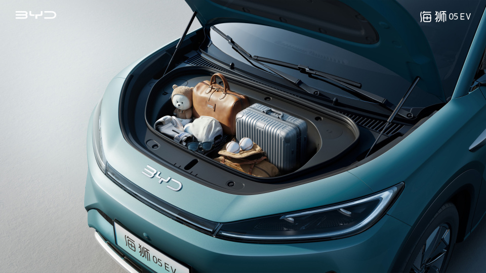 比亚迪海狮 05EV 官宣 3 月 25 日上市，海洋网全新纯电SUV_腾讯新闻