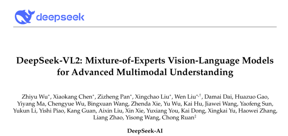 DeepSeek 怒抢视觉对话王座！DeepSeek-VL2 发布即开源，技术全公开_腾讯新闻