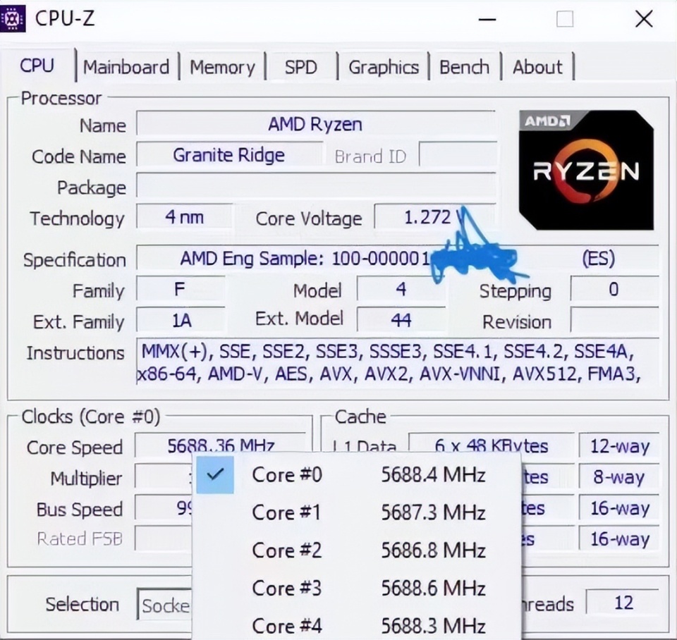 好消息！Ryzen 5 9600X CPU-Z跑分曝光，单核和多核性能均提升14%_腾讯新闻