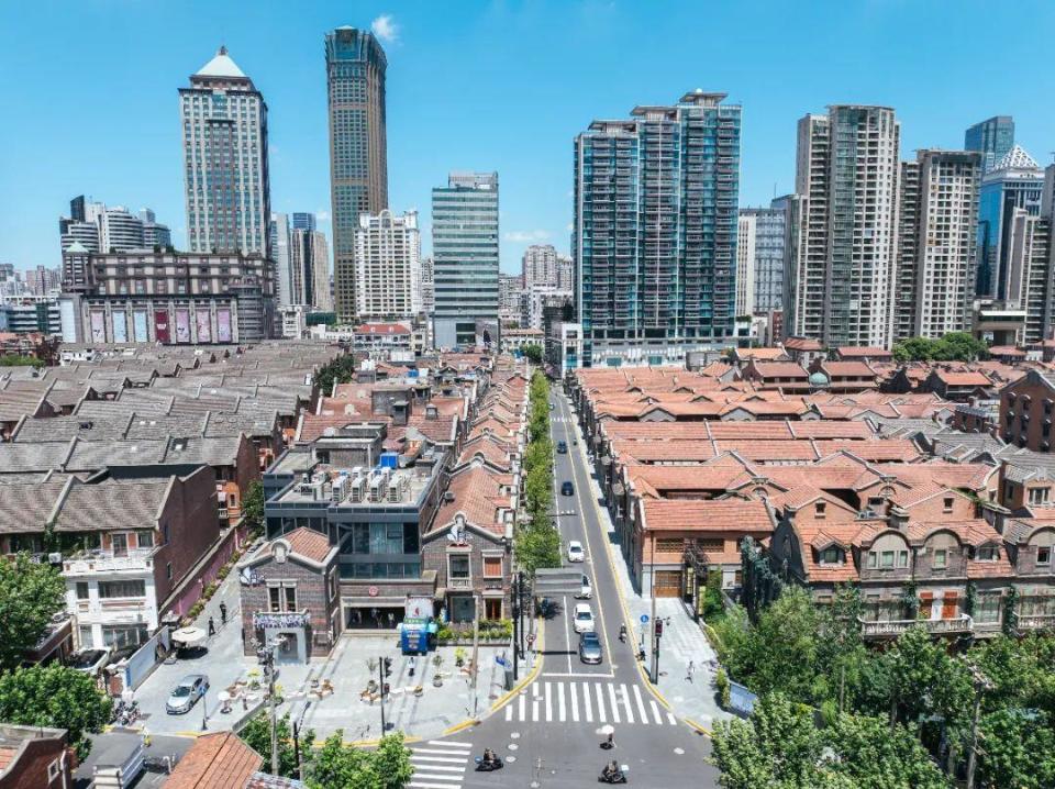 打卡 老上海 风貌 静安区威海路 美丽街区 焕新升级 腾讯新闻