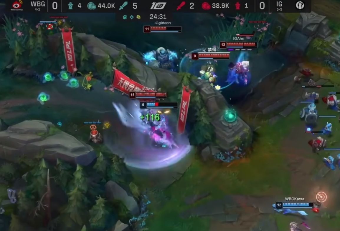 2023 LPL 春季赛，WBG 2：0 击败 iG