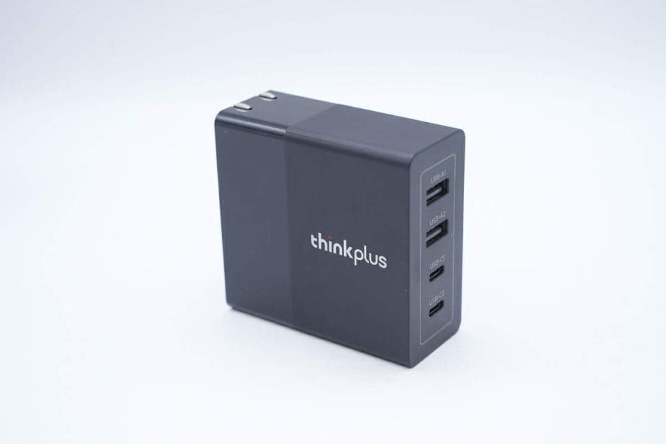 四口同时充，售价179元值不值得买？thinkplus 100W氮化镓快充拆解_腾讯新闻