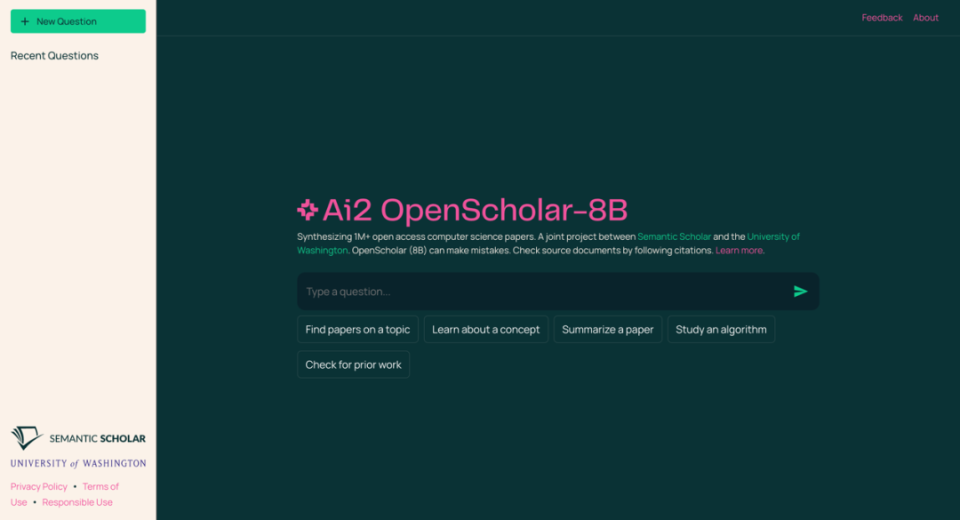 艾伦研究所与华盛顿大学团队推出开源科研大模型OpenScholar，用小参数超越GPT-4o_腾讯新闻
