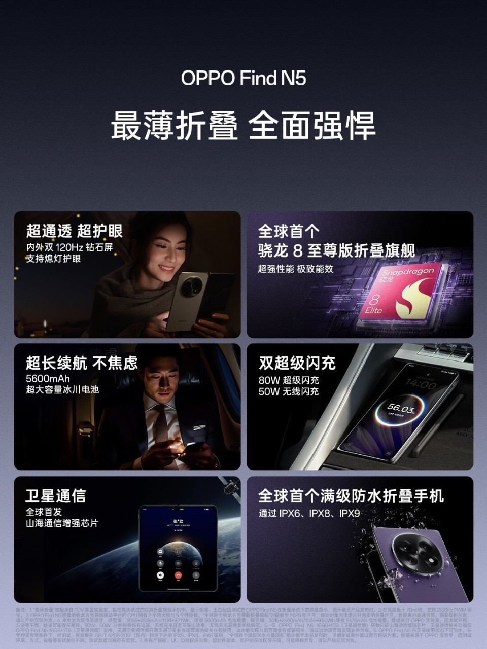 8999元起超轻薄折叠屏 OPPO Find N5及Watch X2旗舰新品发布会汇总_腾讯新闻