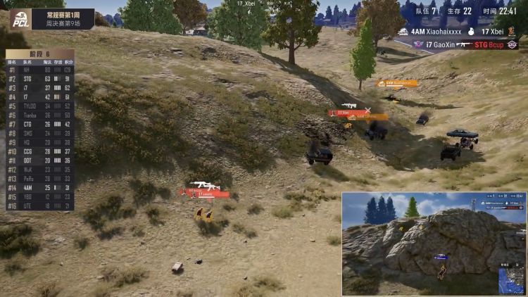 PCL2023春季赛：17战队单日积分69分周决第三名，第一周周决赛