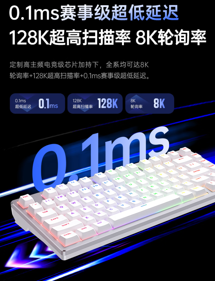 迈从推出 ZERO 75X 电竞磁轴键盘，首发 399 元起_腾讯新闻