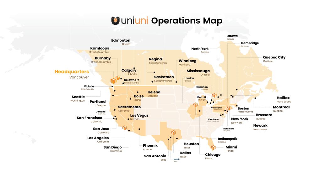 北美尾程配送物流平台UniUni，完成2000万美元B2轮融资｜36氪独家_腾讯新闻