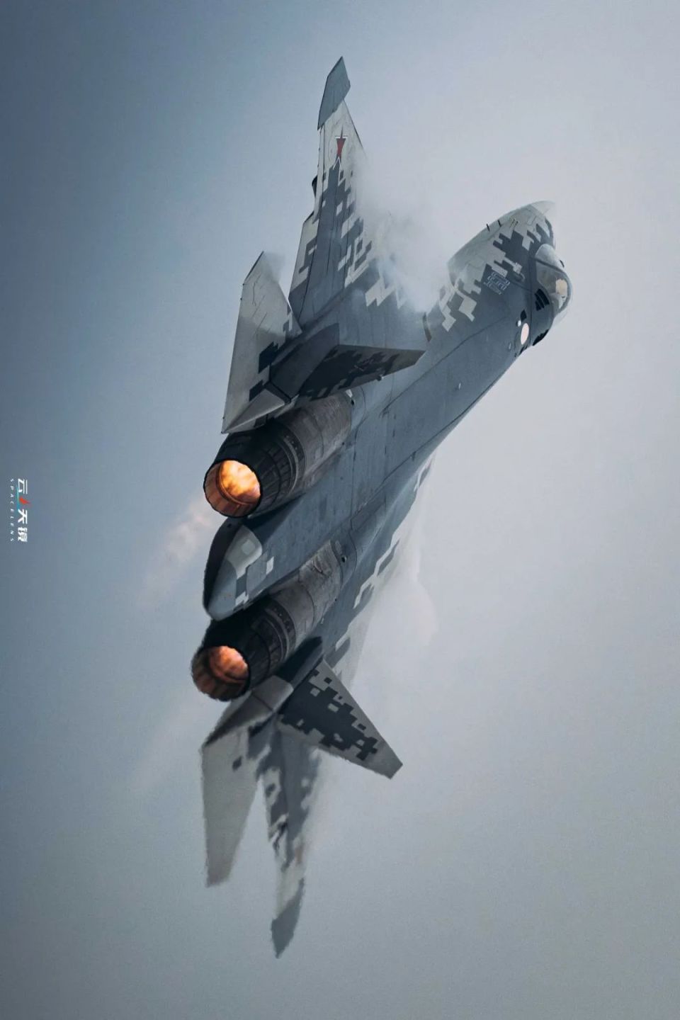 高清大图回顾珠海航展SU-57飞行表演！_腾讯新闻